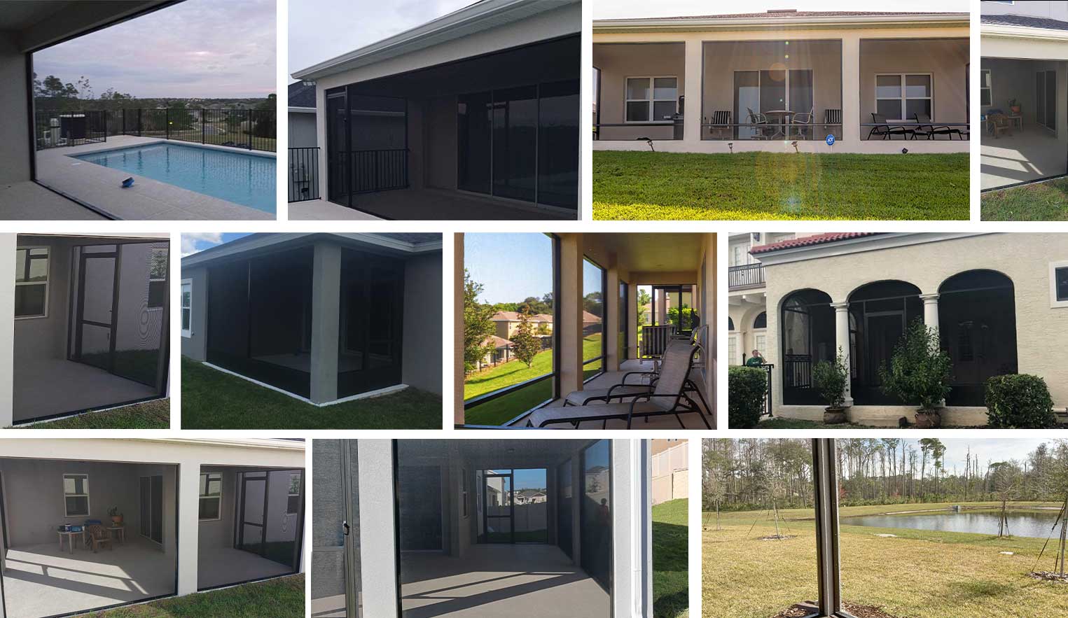 Rescreen Services by A1 Aluminum in Clermont