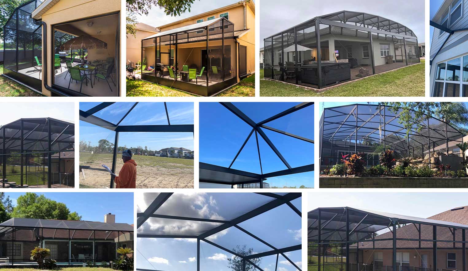 ustom Screened Enclosures by A1 Aluminum in Clermont